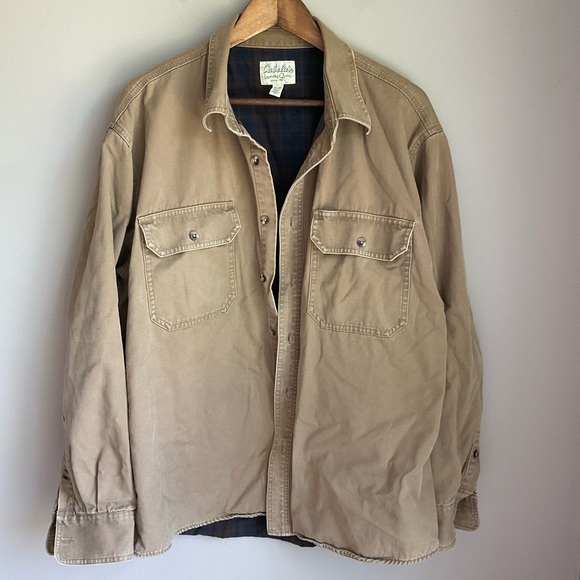 Cabela's | Jackets & Coats | Cabelas Mens Xl Tall Tan Duck Canvas Barn Hunting Chore Jacket ...